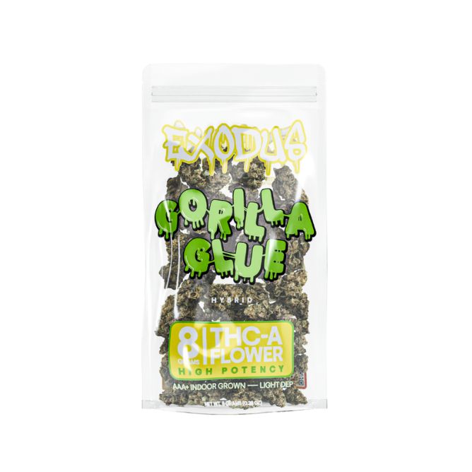 Exodus Indoor THCa Flower Packs 8g | 6 Strains | D8 Super Store