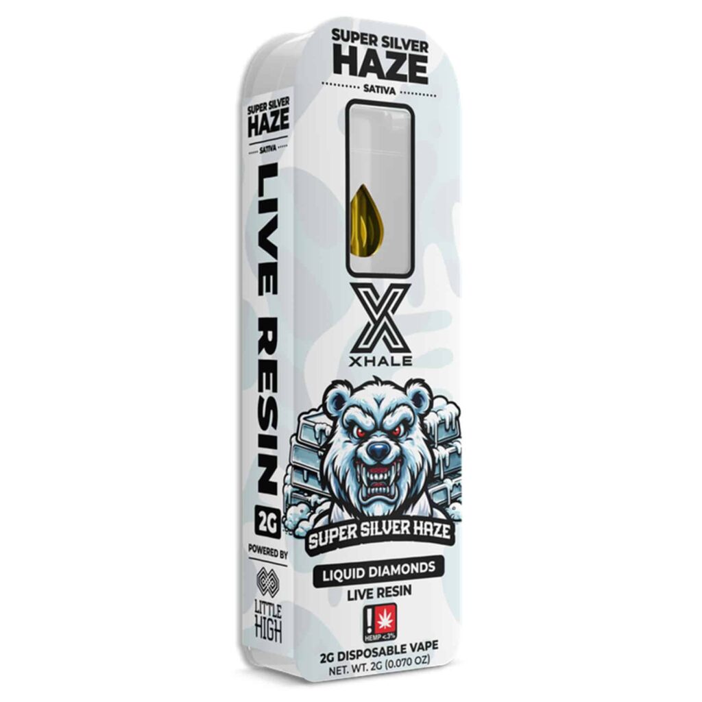 Xhale Live Resin THCa Liquid Diamonds Disposable 2g | D8 Super Store
