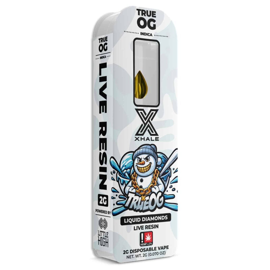 Xhale Live Resin THCa Liquid Diamonds Disposable 2g | D8 Super Store